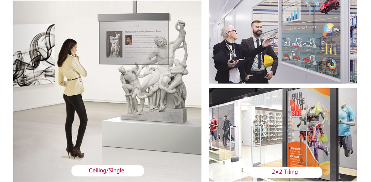LG Reinvents Display Signage with Transparent OLED - Adtel.com